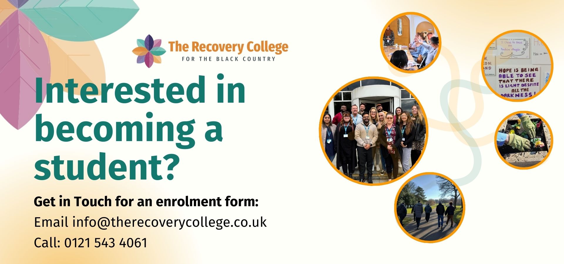 Welcome to The Recovery College